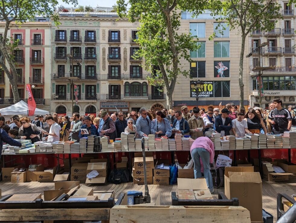 A guide to celebrating Sant Jordi, the day of books and roses